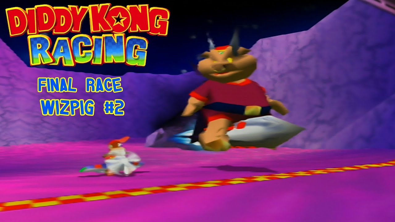 Diddy Kong Racing Final Race Wizpig #2 - YouTube