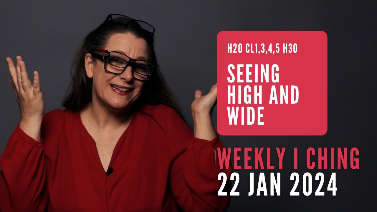 Seeing High and Wide // Weekly I Ching 22-28 Jan 2024 // Hexagram 20 ...