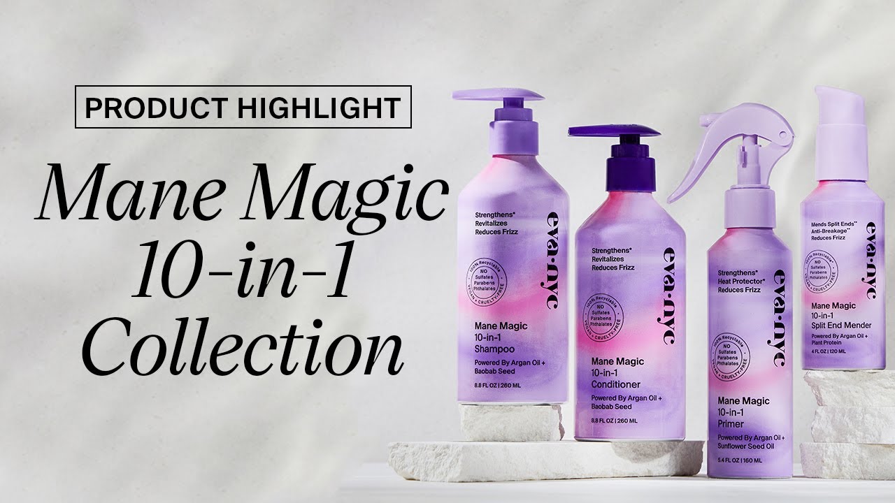 Eva NYC | Mane Magic 10-in-1 Hair Care System - YouTube