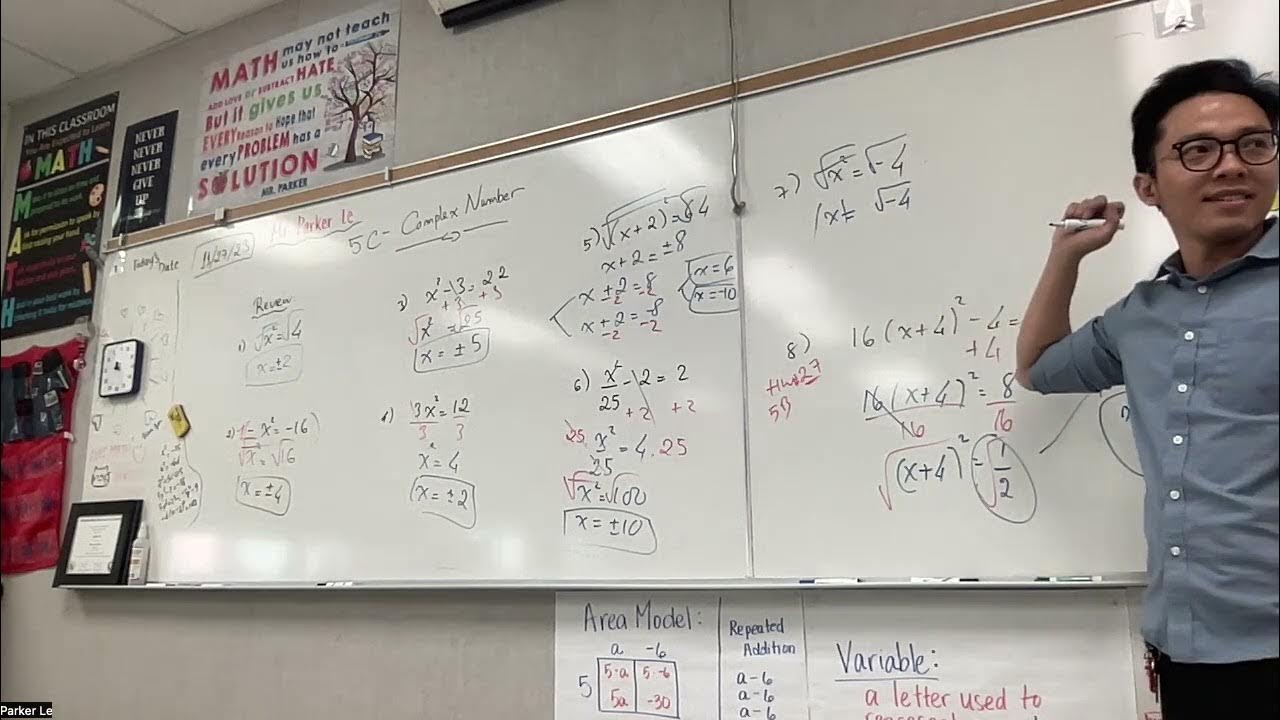 Lesson 5C- Complex Number (part 1) - YouTube