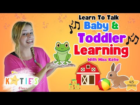 Learn To Talk with Miss Katie - Baby & Toddler First Words & Gestures & Nursery Rhymes For Toddlers