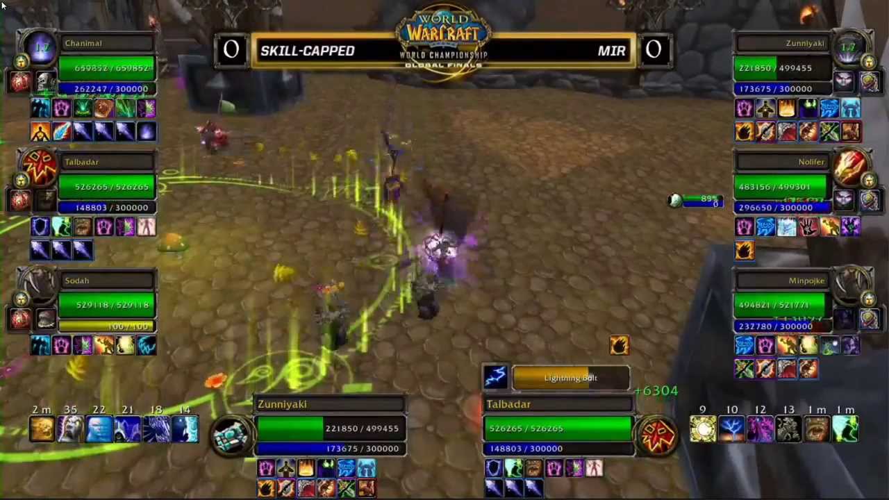 Skill Capped vs MiR (World of Warcraft Arena Global Invitational ...