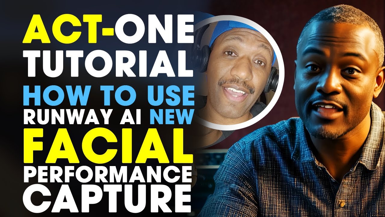 Introducing Act-One | How to Use Act-One Runway AI Facial Performance ...