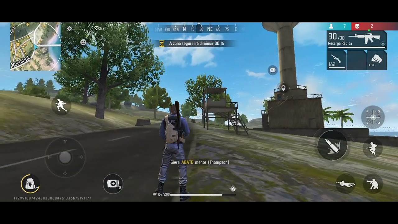 primeiro vídeo jogando free fire - YouTube