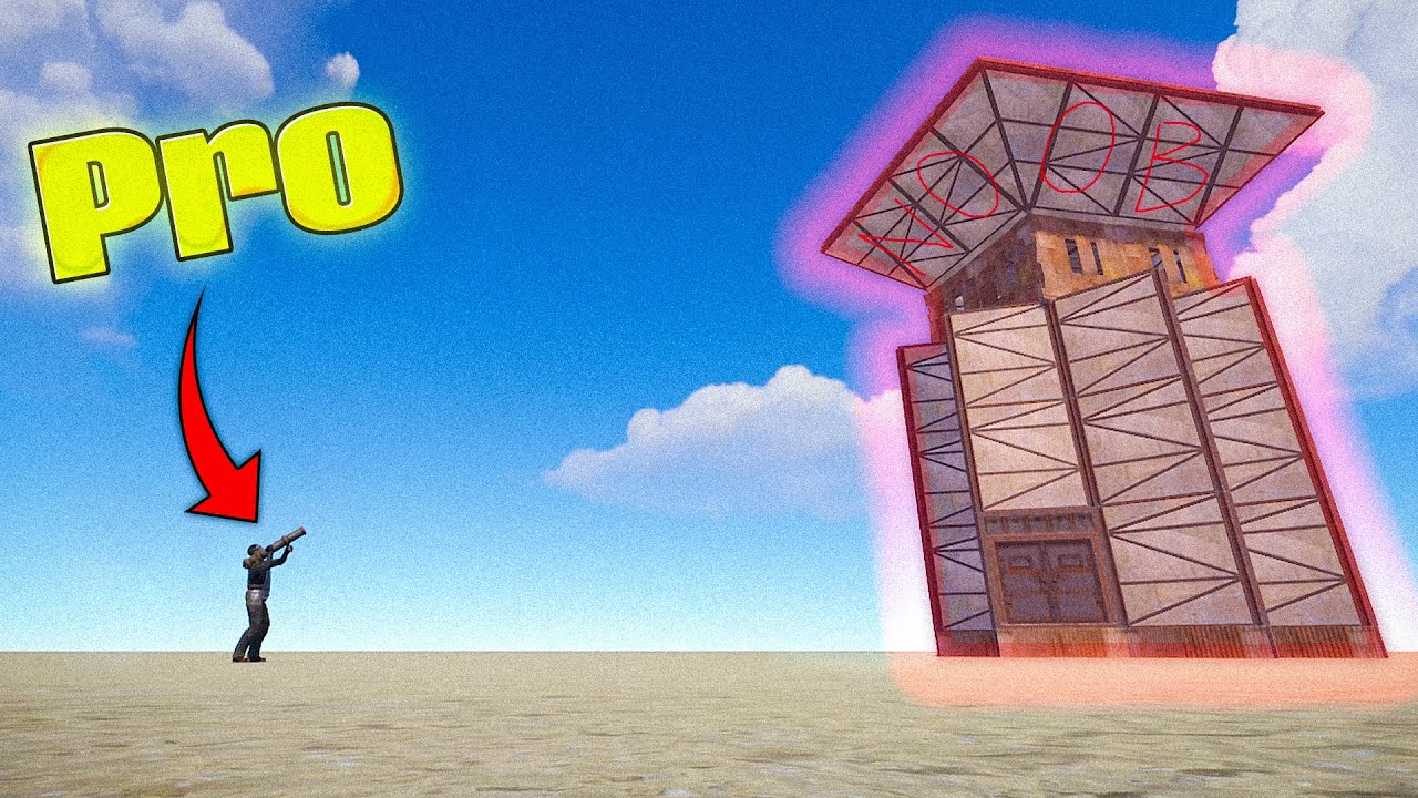 Rust Raid Wars 1 - Pro vs Noob - YouTube