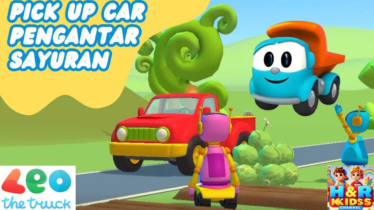 Cartoon For Kids || Puzle Pick Up || Leo's Cars Pick Up || Bersama ...