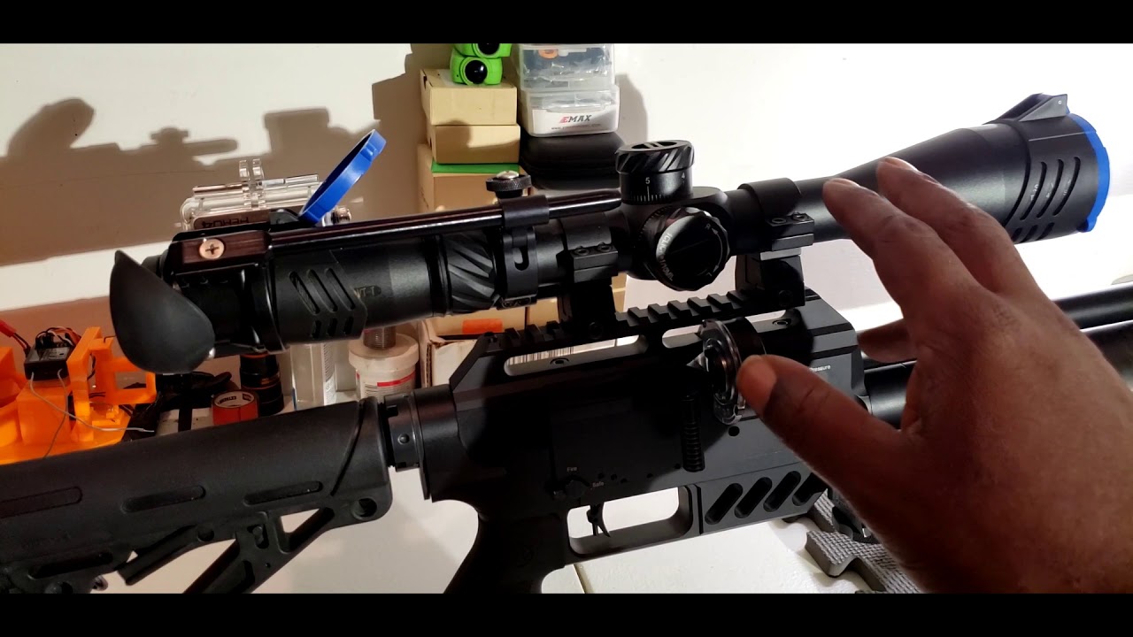 FX Dreamline Tactical Smooth Twist X .177 Cal With Power Plenum Setup ...