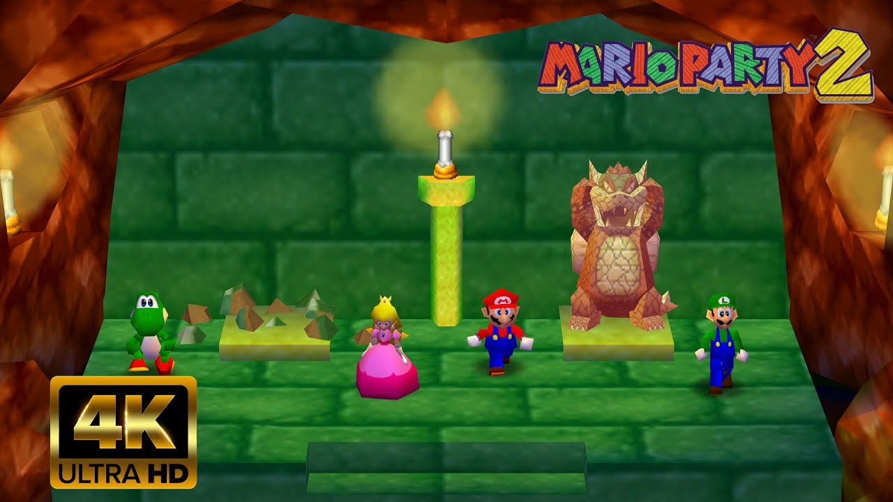 Mario Party 2 - Destruction Duet [All 3 Types] [4K] - YouTube