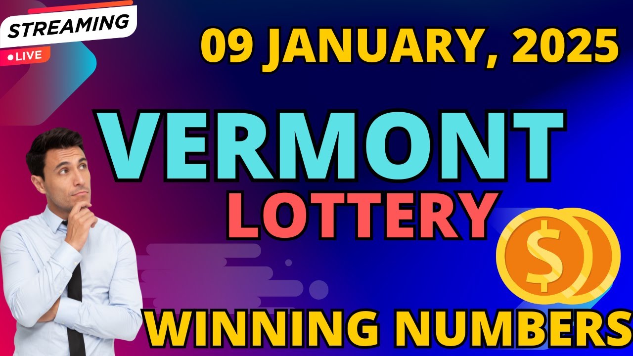 Vermont Day Lottery Results For - 09 Jan, 2025 - Pick 3 - Pick 4 ...