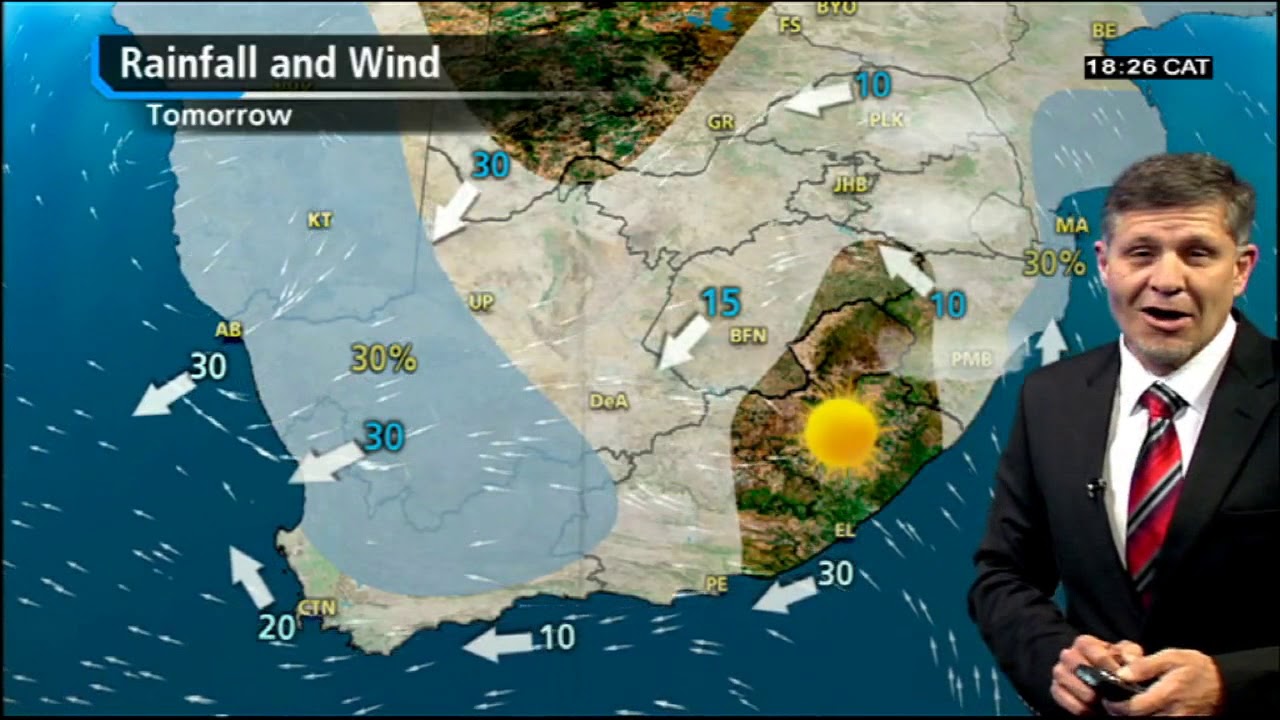 SA #Weather forecast | 15 July 2018 - YouTube