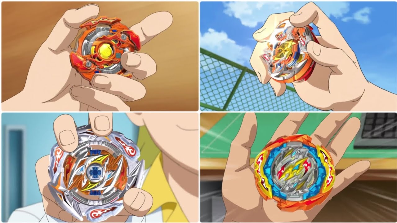 All First Appearances of Roktavor in Beyblade Burst Season 1-2-3-5-6 ...