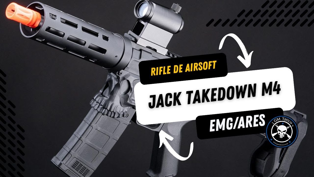 Airsoft Jack Takedown M4 EMG – Inovação, Realismo e Mobilidade - YouTube