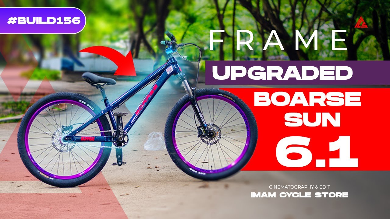 PHOENIX to BOARSE SUN 6.1 | Upgraded | BOARSE PURPLE RIM | IMAM CYCLE ...