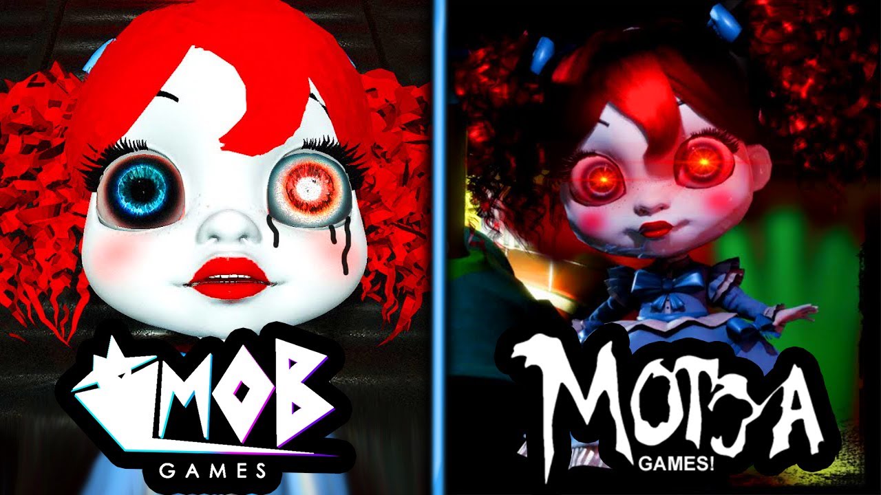 MOB Games VS Motya Games | Who's Jumpscare is BETTER? | Poppy Playtime ...