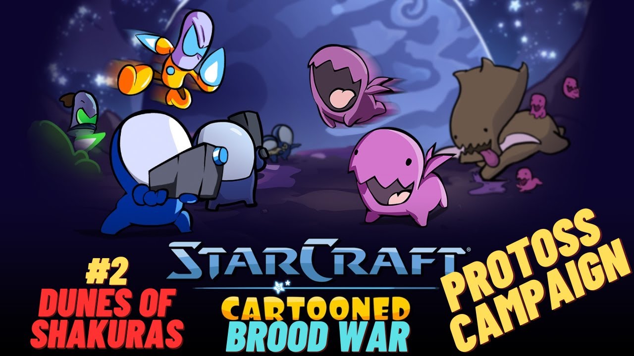 Starcraft Cartooned Campaign #32 | Brood War Protoss Campaign #2 ...