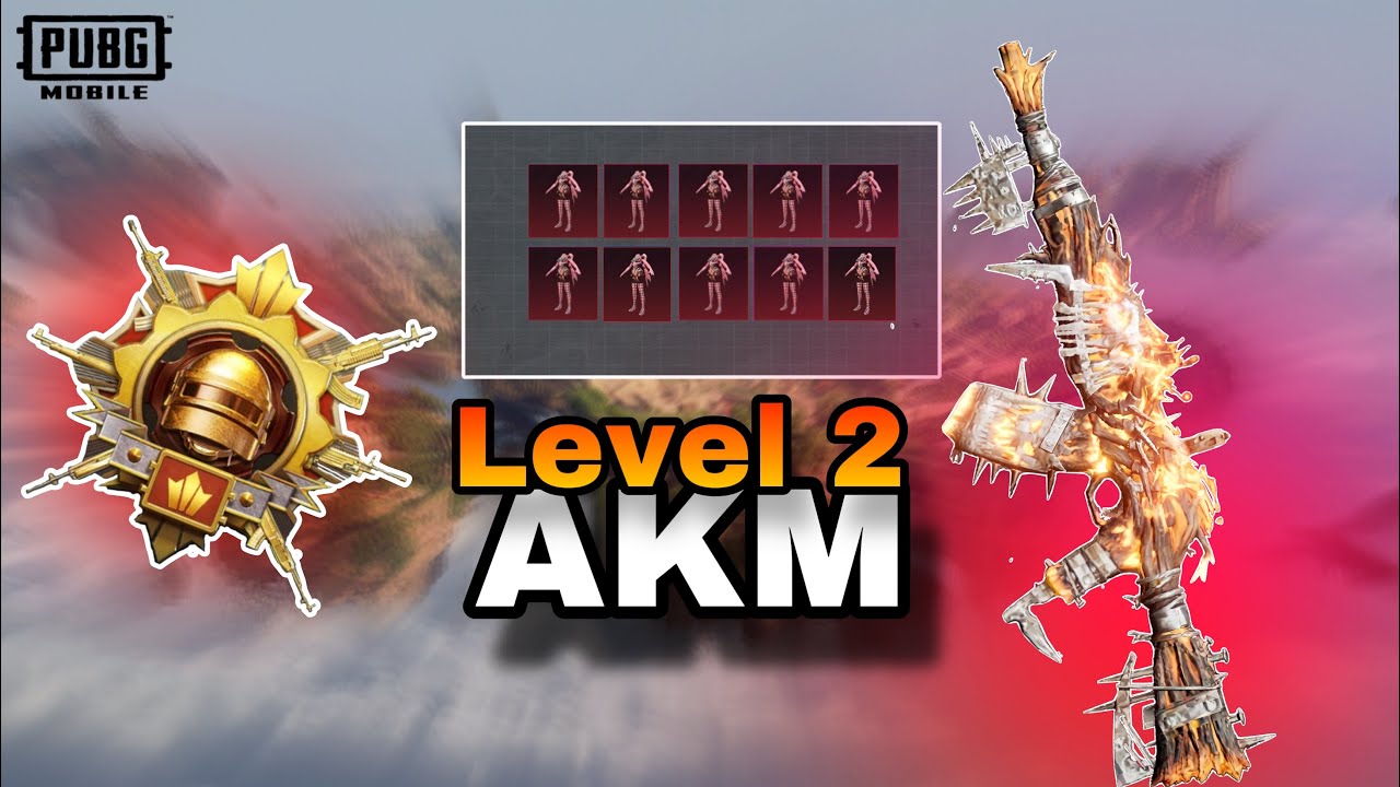 pubg mobile code breaker akm upgrade skin level 2 | pubg mobile | - YouTube