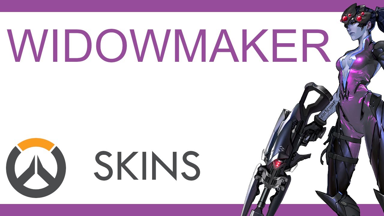 Overwatch - All Widowmaker Skins | Preview - YouTube