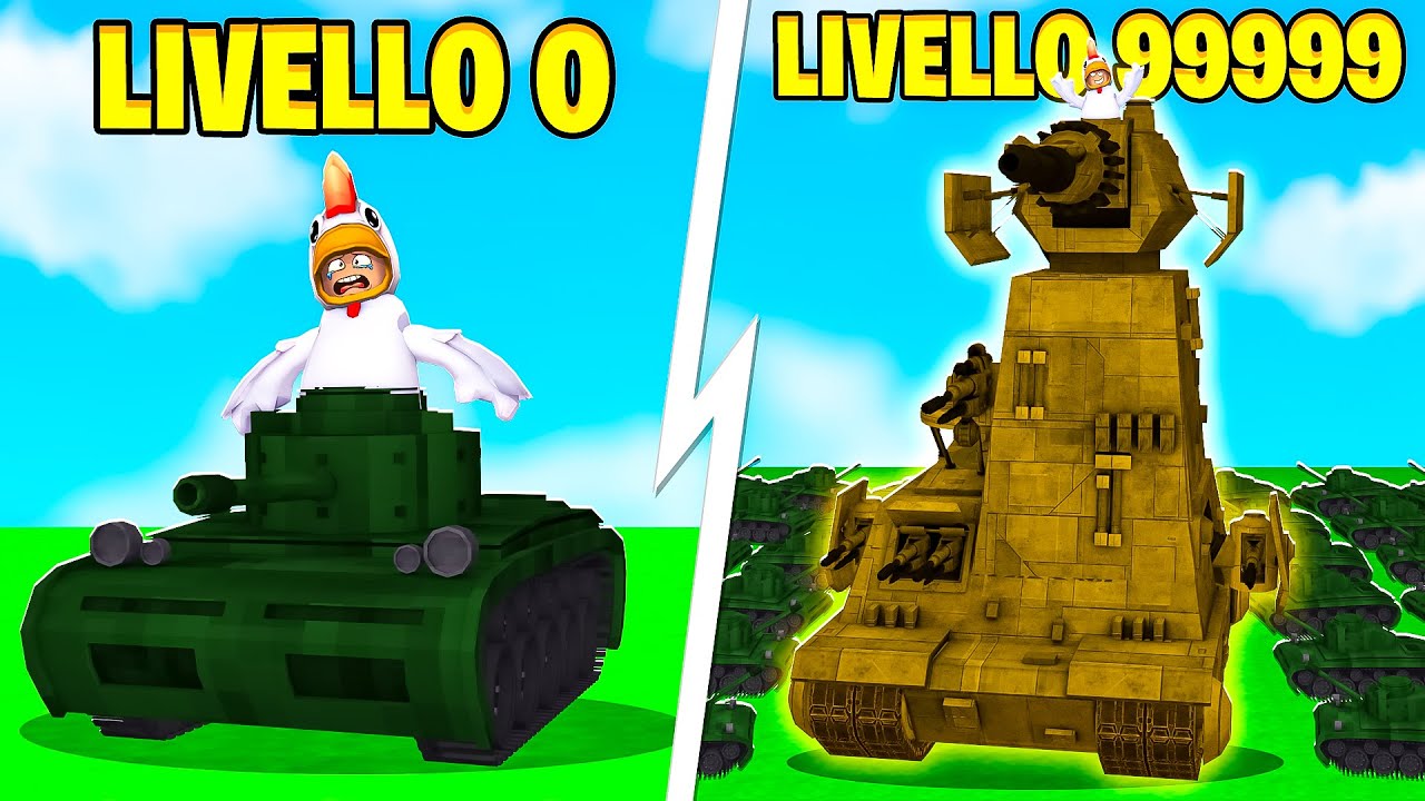IL MIO NUOVO CARRO ARMATO SU ROBLOX!! - YouTube