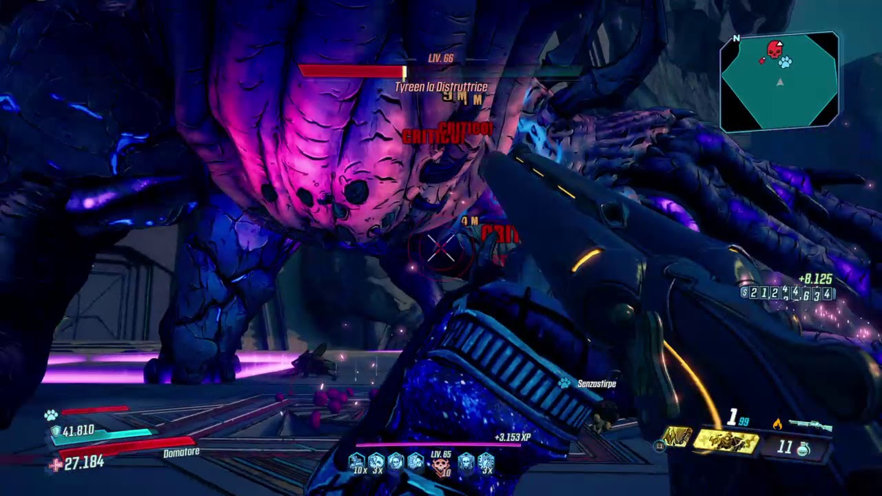 Borderlands® 3_Boss Fight Tyreen FL4K HELLWALKER BUILD - YouTube