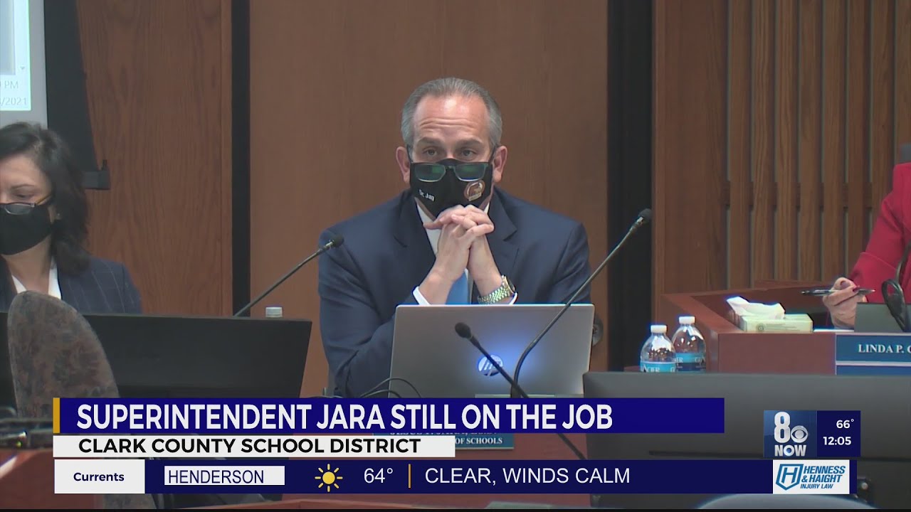 CCSD Superintendent Dr. Jesus F. Jara still on the job - YouTube