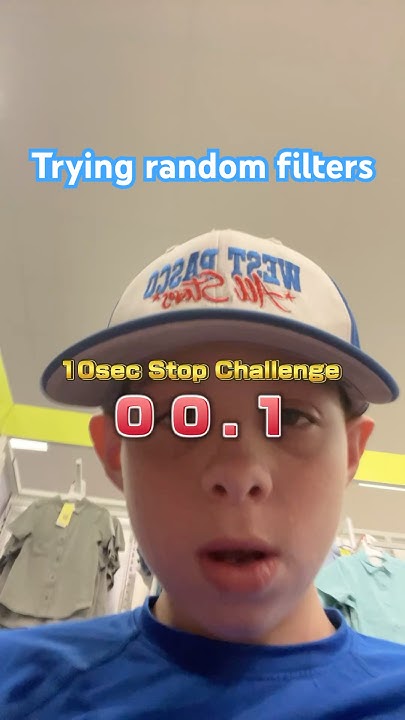 Trying random filters - YouTube