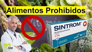 Los Alimentos prohibidos con Sintrom 🚫 │ Riesgos del a... | Doovi