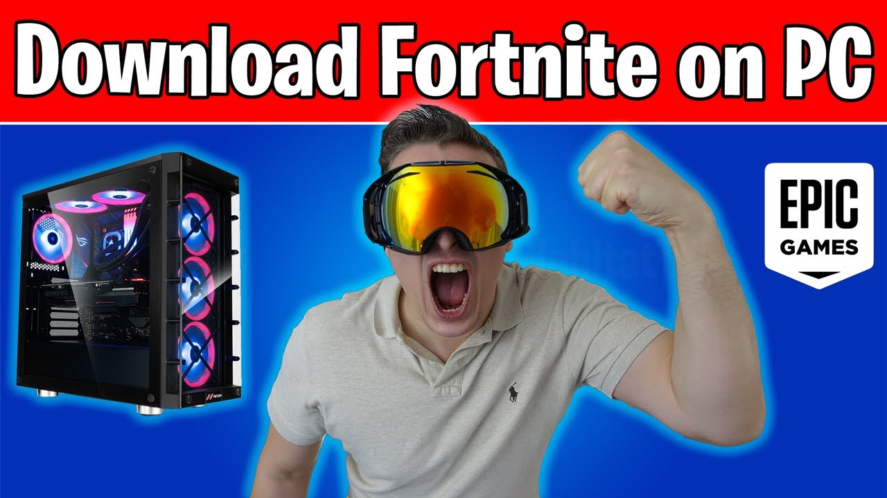 How to Download Fortnite on PC (Epic Games Store Launcher on Windows ...