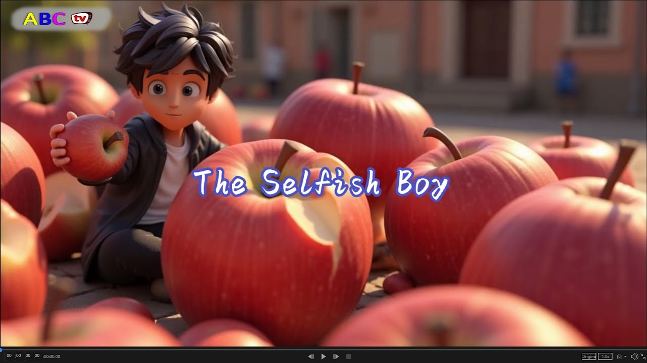 The Selfish Boy Kids / Children story - YouTube