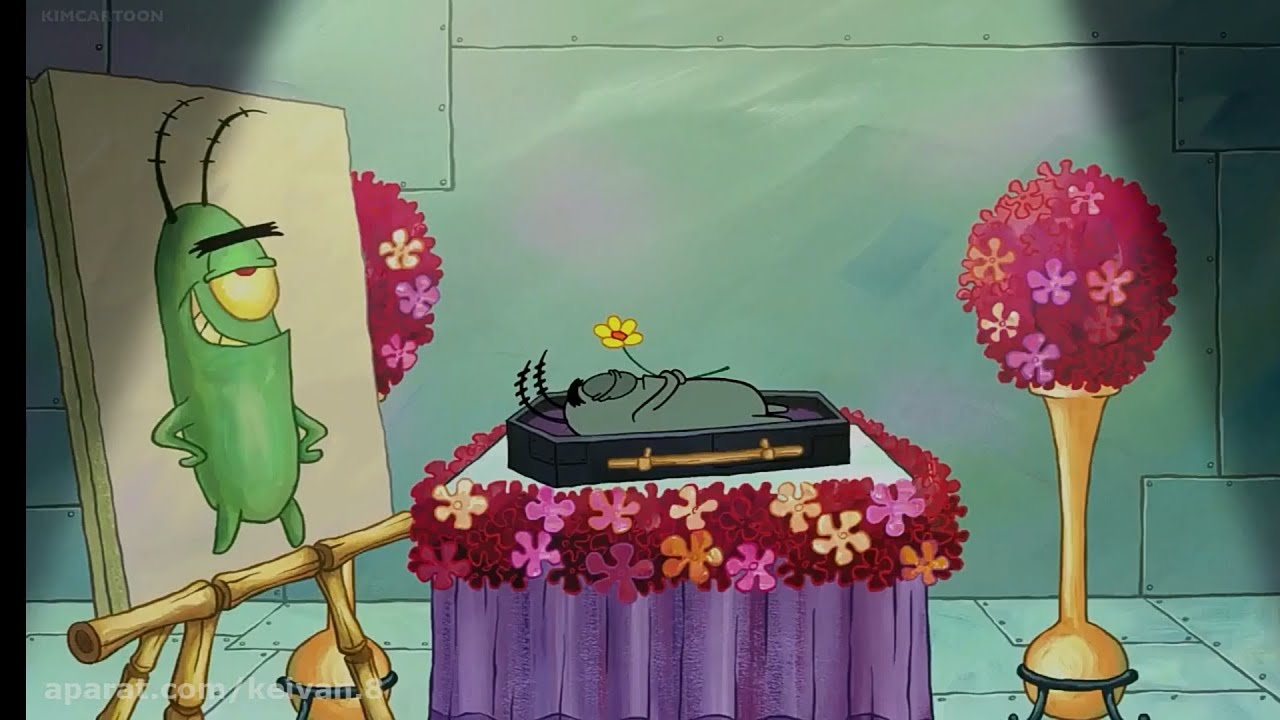 مرگ پلانکتون | Plankton Death 😢😢😢 - YouTube