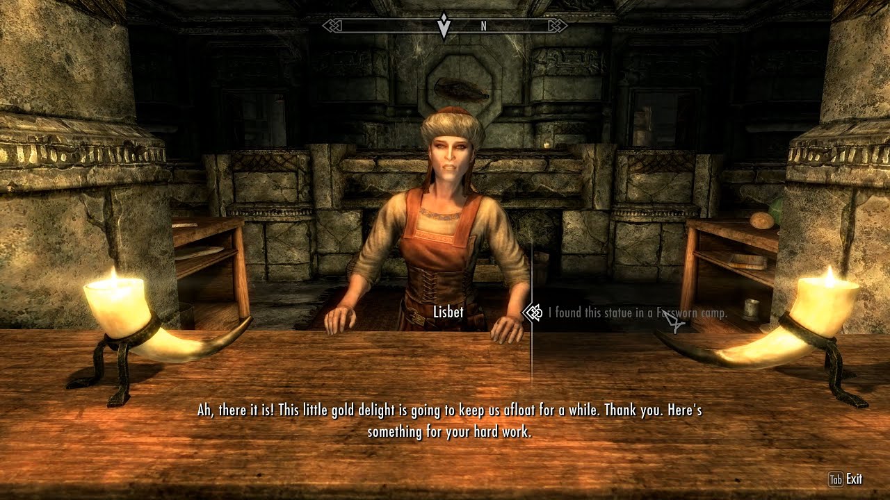 Skyrim AE Legendary Difficulty Ep 96 Lisbet's Missing Shipment - YouTube