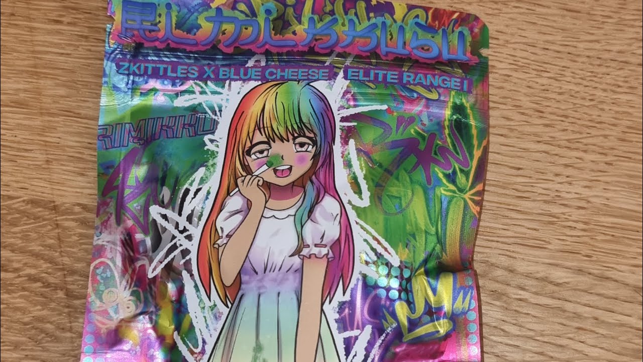 Rimikkusu (zkittles x blue cheese) cali pack weed review and smoke up ...