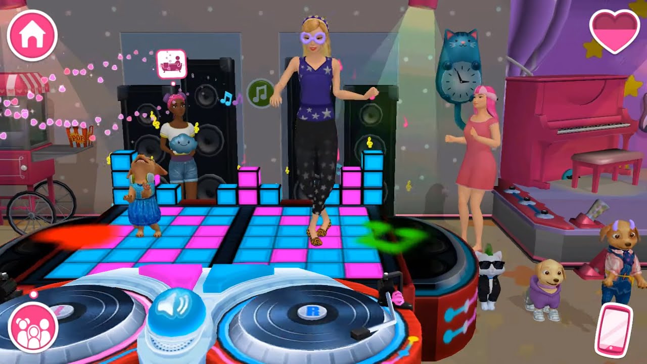 Barbie Dreamhouse Adventures - New Pet Costume - Simulation Game - P1 ...