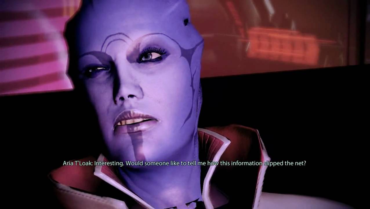 ME2 Aria Datapad Conversation.avi - YouTube