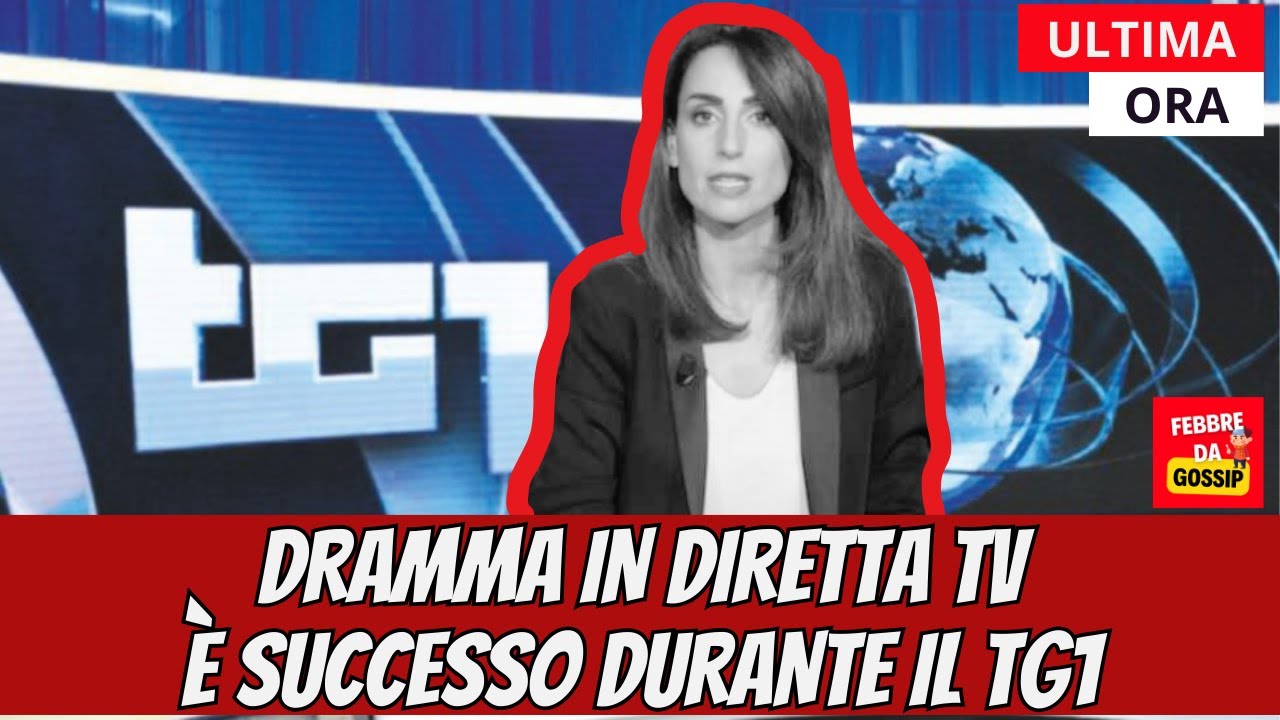 DRAMMA IN DIRETTA TV. È SUCCESSO AL TG1 DELLA RAI. LA CONDUTTRICE E GLI ...