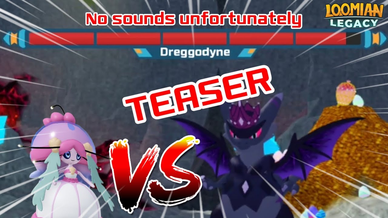 [TEASER] Lead Jellusa vs Nightmare Mode Dreggodyne on 1v1 - Loomian ...