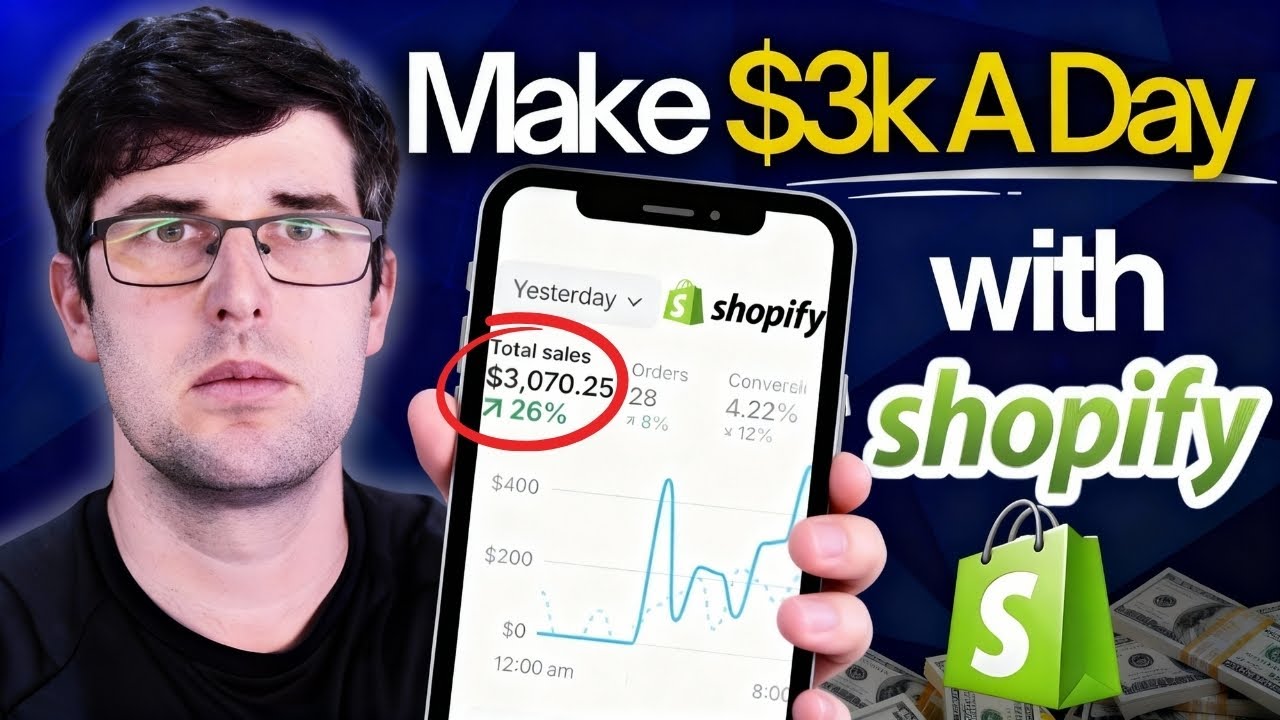 How To Make Over $3,000 A Day Shopify AI Branded Dropshipping Step-by ...