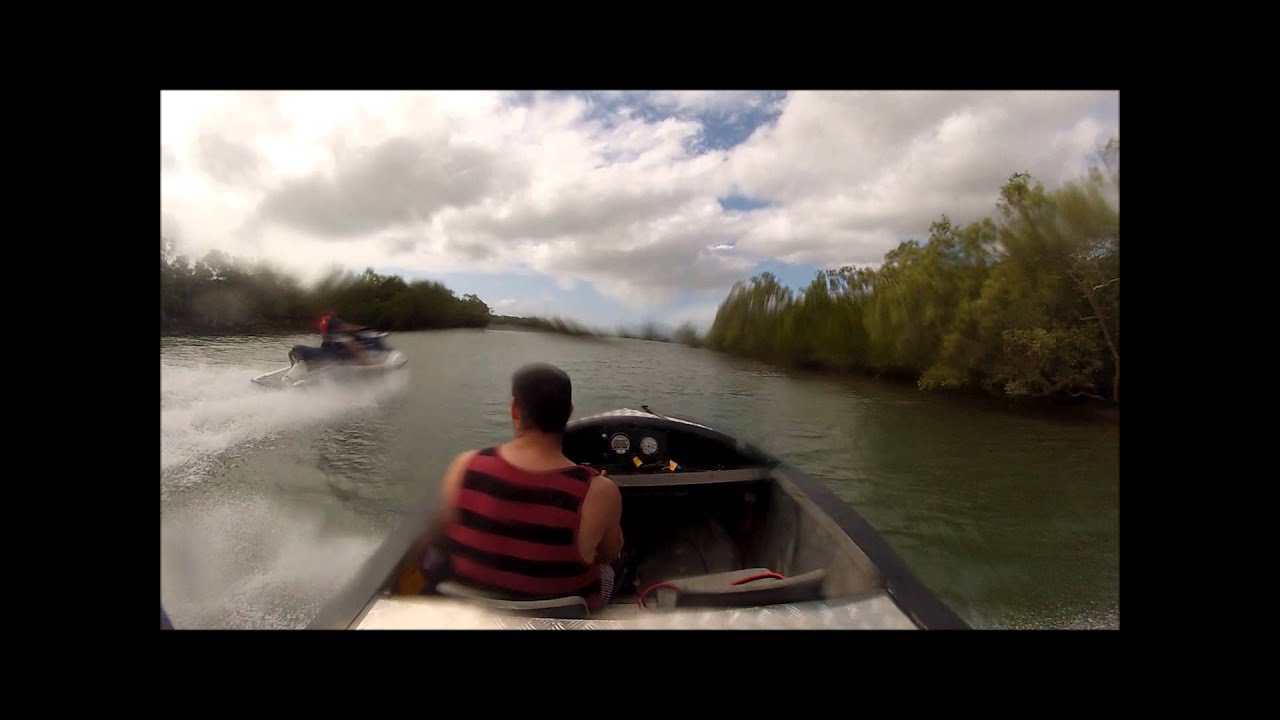 jet dinghy 787 rotax - YouTube