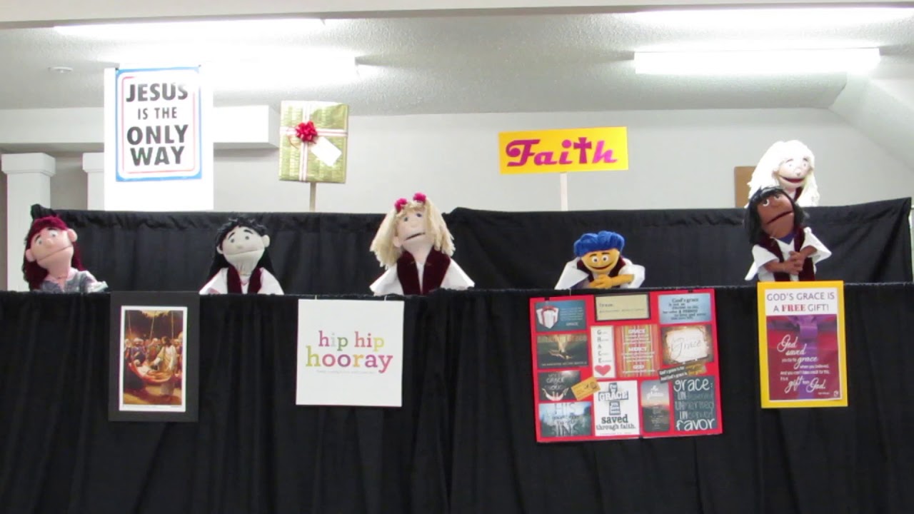 Saved By Grace - Christian Puppet Song | Highland Impact Puppets - YouTube