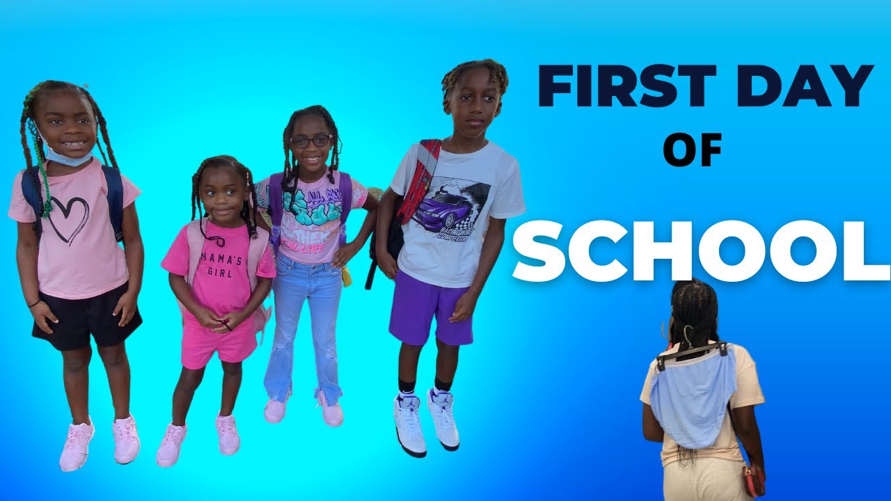 FIRST DAY BACK TO SCHOOL | BACK TO SCHOOL SHOPPING - YouTube