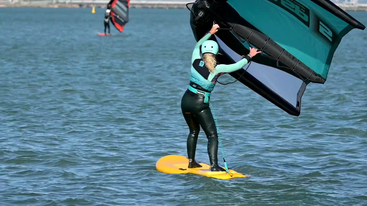 Windsurfing, Windfoiling and Wingfoiling at Calshot Oct 2021 - YouTube