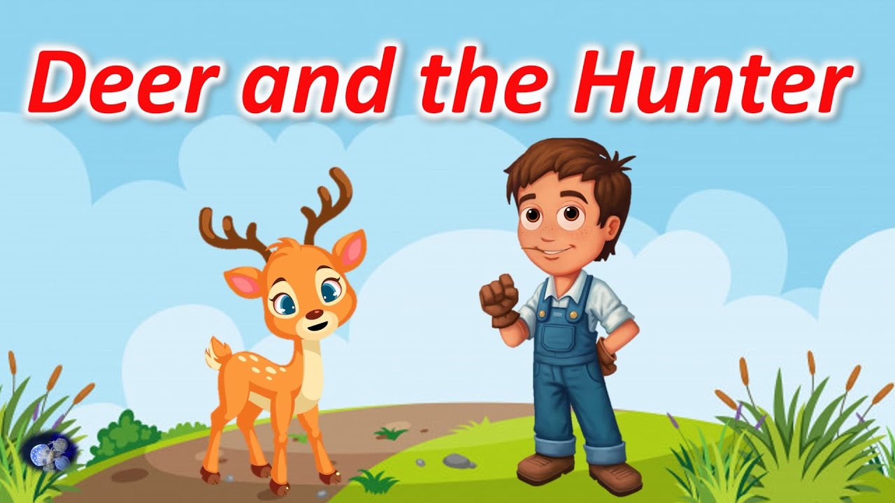Deer and the Hunter | Kids Short Story | Moral story for kids ...