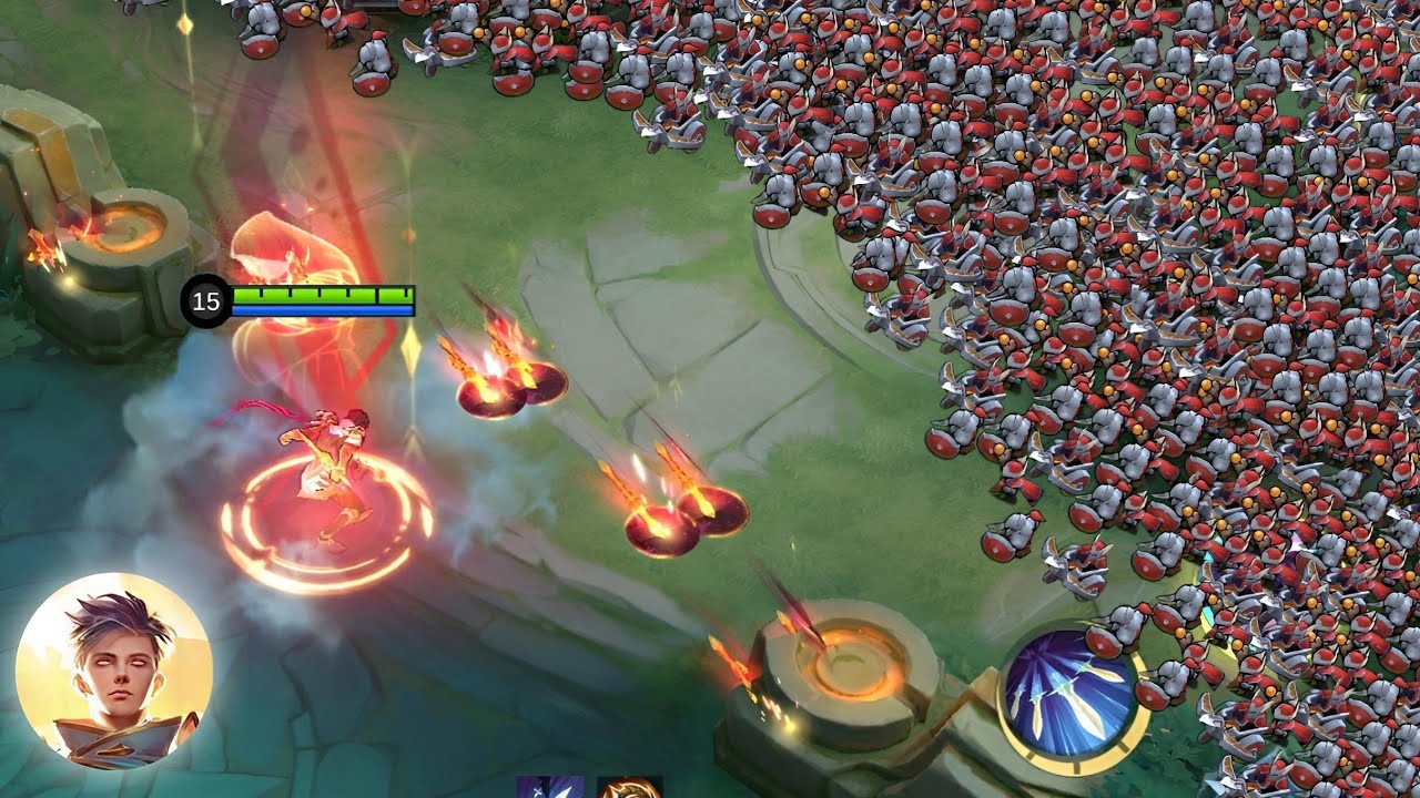 gusion 11.11 dimension walker vs 1000 minions (new challenge) - YouTube