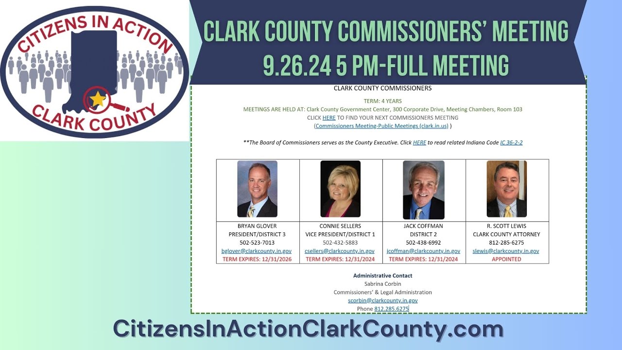 Clark County Commissioners-Full Meeting 9.26.24 - YouTube