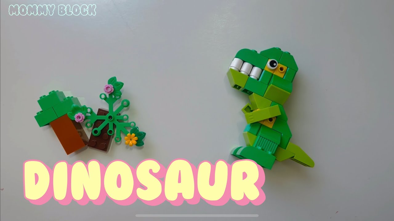[MOMMY BLOCK] BLOCK PLAY 🦖DINOSAUR BLOCK MAX - YouTube