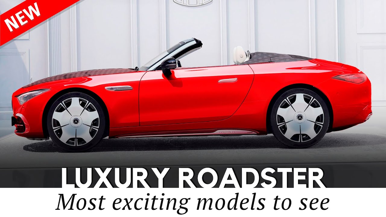 Top 10 New Luxury Roadsters & Sporty Cabriolets for Open-top Motoring ...