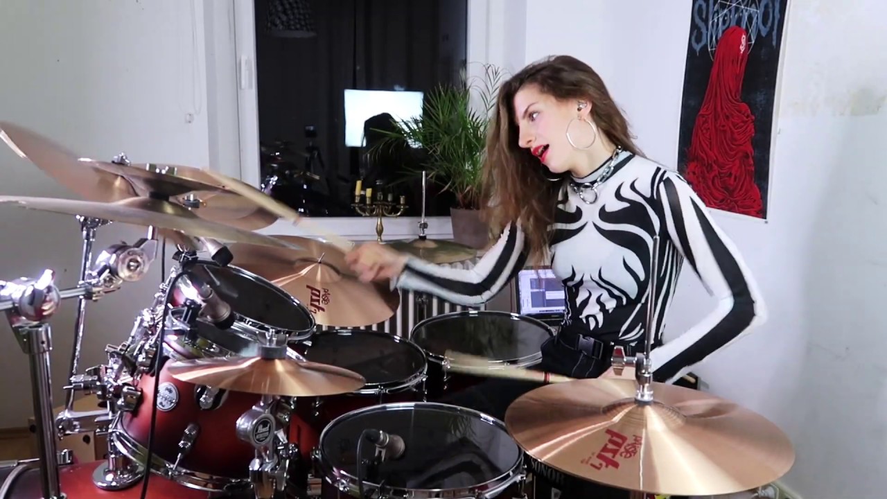 EYELESS Drumcover finally with MICS | Slipknot | Raja Meissner - YouTube