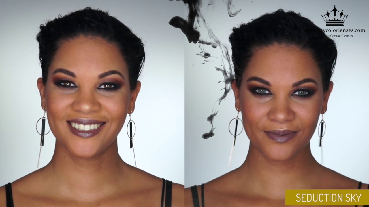 Blue color lenses Obsession Paris Seduction Sky - Mycolorlenses.com ...