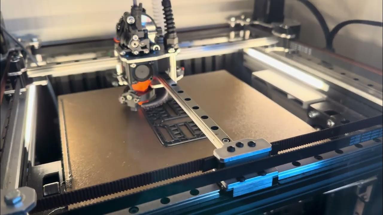 MONOLITH CrossXY 3d Printer - Printing @Engineezy 7 Segment Display ...