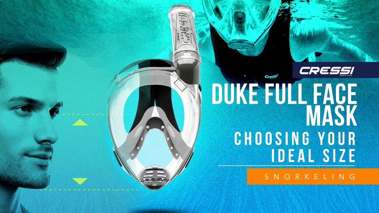 Choosing your Ideal Duke Size | Full Face Snorkeling Mask - YouTube