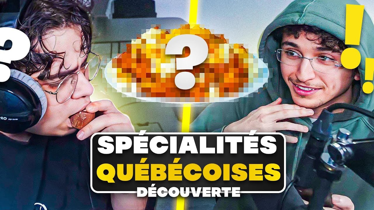 DÉCOUVERTE DES SPÉCIALITÉS QUÉBÉCOISES AVEC MAHDI BA - YouTube